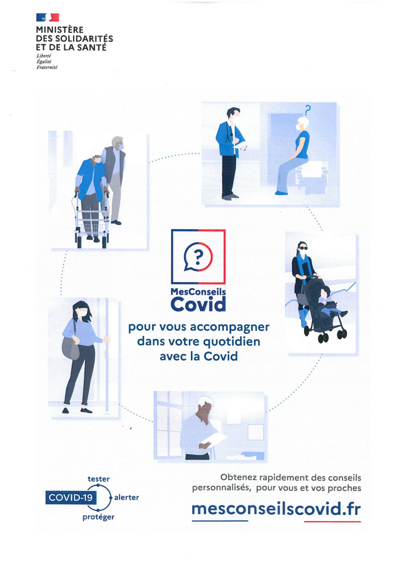 AFFICHE COVID - Saint Aubin du Jura